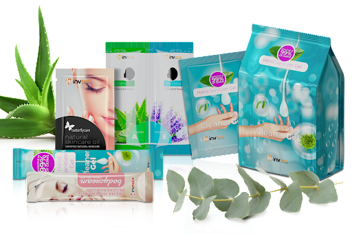 What machinery do I need for sachet packaging in the cosmetic sector?